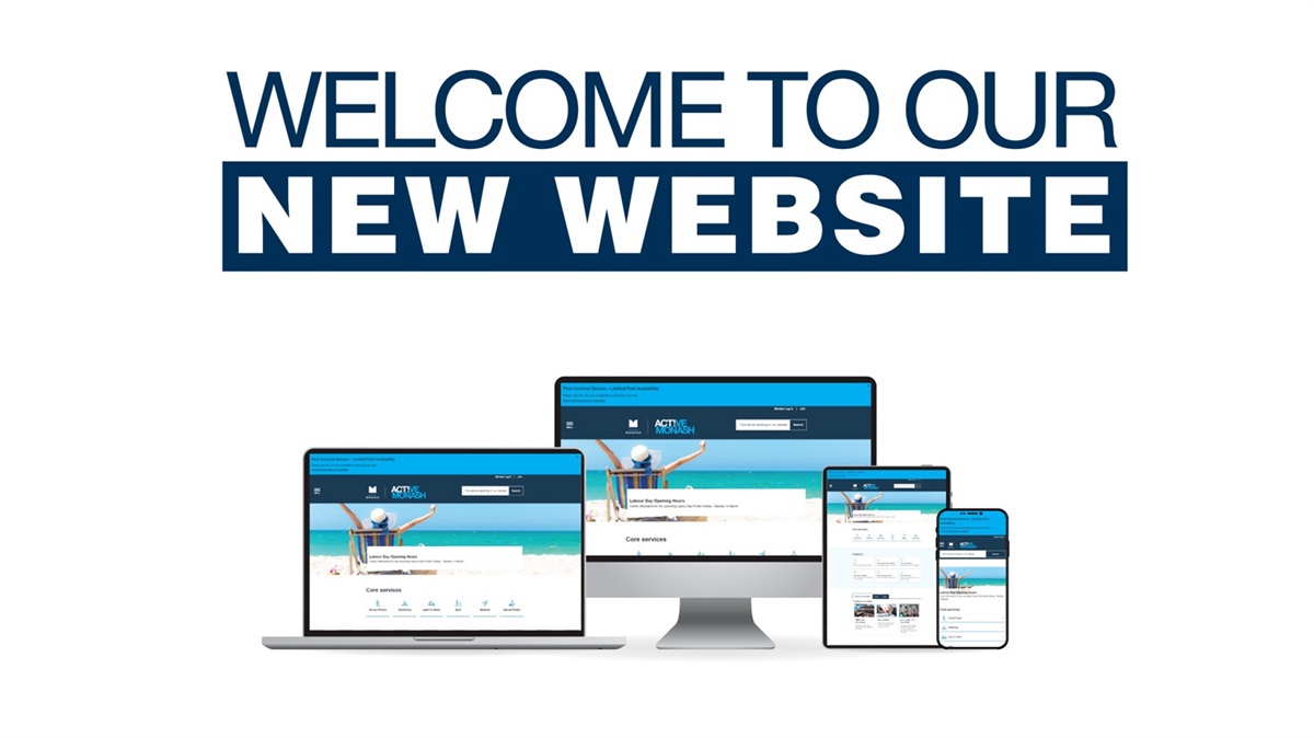 Welcome to our New Website Active Monash